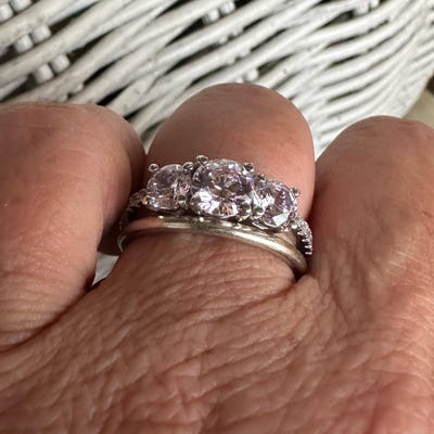 Princess 1.5 CT Engagement Ring Set, Platinum Plated Sterling Silver ...