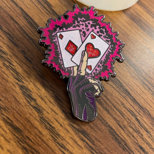 Gambit Kinetic Cards Lapel Pin X-men - Etsy