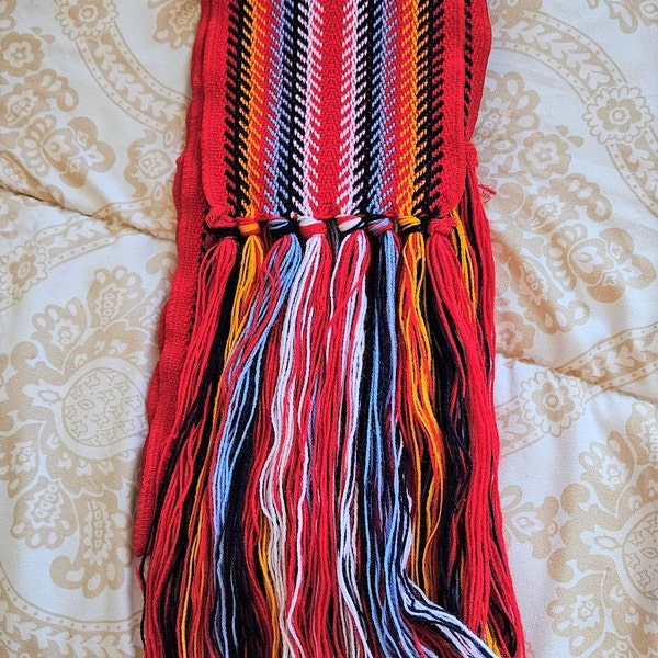 Métis Sash L'assomption Medium Polyester Ceinture Fléchée Moyenne - Etsy