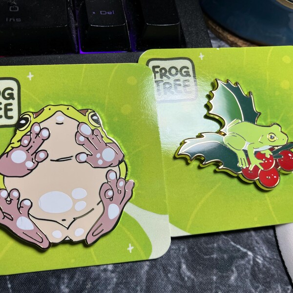 Axolotl Marimo Moss Ball Mini Filler Enamel Pins 2 Silver/rose Gold ...