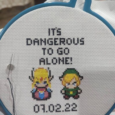 Legend of Zelda Wind Waker Story Cross Stitch Digital Pattern ...