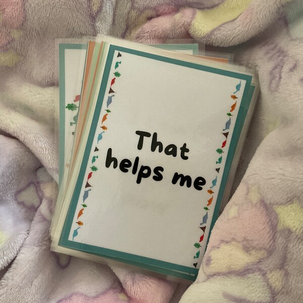 Neurodivergent Affirmation Cards - Fidgets - Etsy
