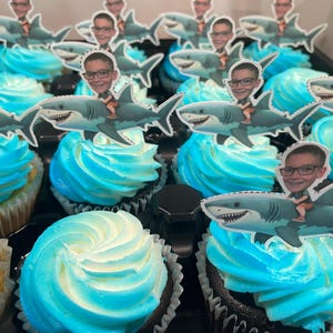 Super Mario Personalized Face Cupcake Toppers - Etsy