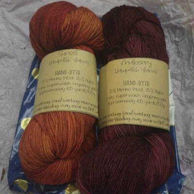 Limberlost: Hand-dyed Rust Orange Yarn. Spice. Clay. Umber. - Etsy