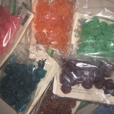 Peach Hard Candy Drops 4.5 Ounces - Etsy