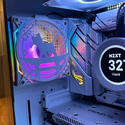 Creeping Vine Gaming Computer Fan Shroud/ Grill /cover Custom 3D ...