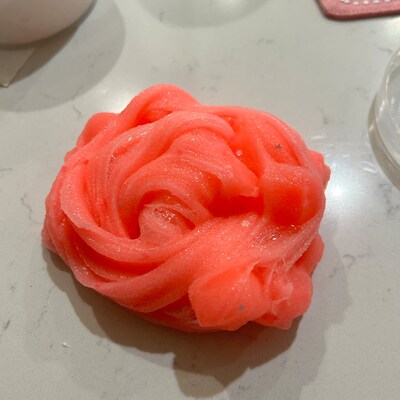 Toasted Marshmallow Memory Foam Scented Fluffy Slime W/ Kawaii - Etsy