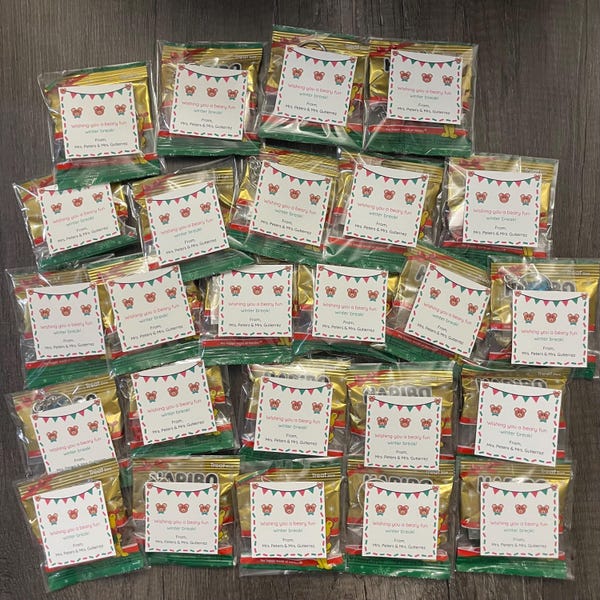 Digital Student Gift Tag Meet the Teacher Gift Student Tag Smiley Face ...