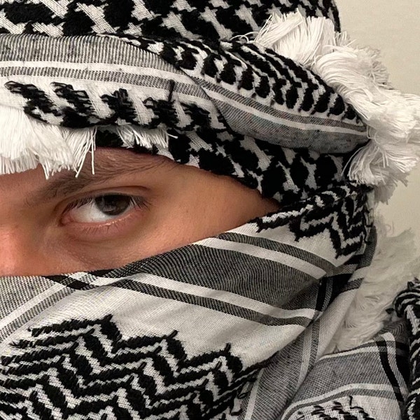 Palestine Arab Scarf, Woven Stitched, NOT Printed,unique Keffiyeh ...