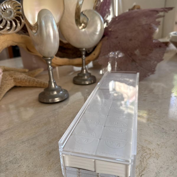 Backgammon - Luxury Acrylic Board Game - Chess - Ornament - Gift ...