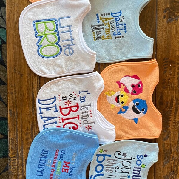 Little Brother Bro Applique Design - INSTANT DOWNLOAD - Etsy