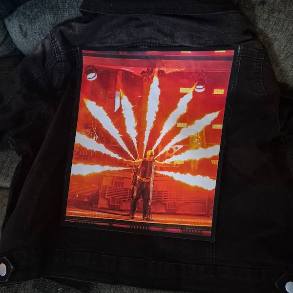 Retro Samurai Back Patch - Classic Japan Warrior Design for Jackets ...