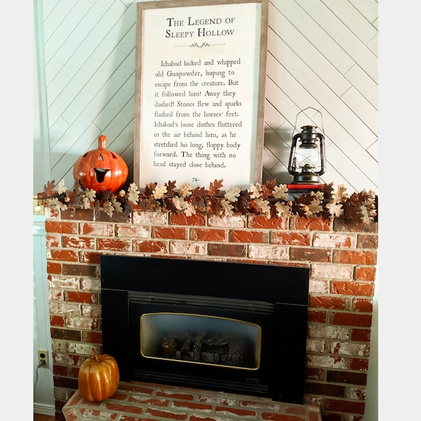 The Legend of Sleepy Hollow Printable Halloween Poster, Halloween Decor ...