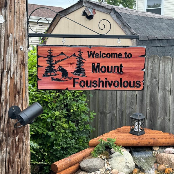 Metal Sign Hanger Bracket 24" Display Holder for Home, Yard or Business ...