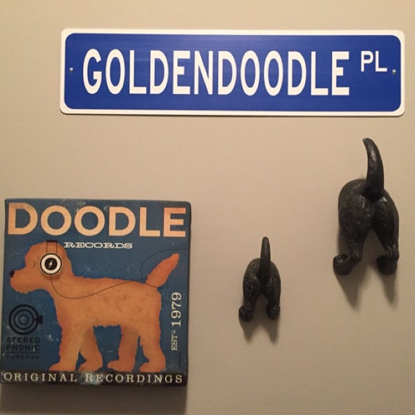 Goldendoodle, Goldendoodle Lover, Goldendoodle Sign, Custom Street Sign ...