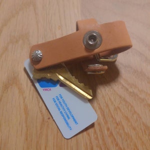 Wrap Around Key Holder. Perfect Key Organizer. Leather Accessory, - Etsy