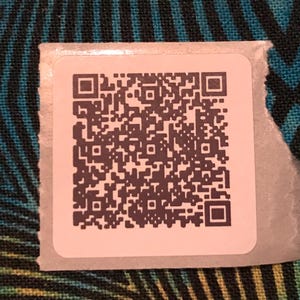Custom QR Code Scan to Reorder Labels Large 1.25 X 2.25 Stickers ...