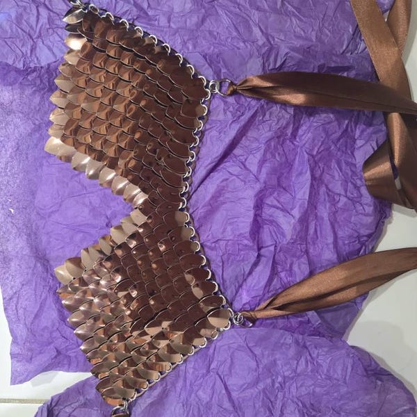 The Alastor Scalemail Cloak/shoulder Drape - Etsy