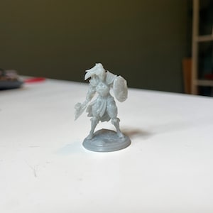 Female Necromancer Miniature Twin Goddess Miniatures - Etsy