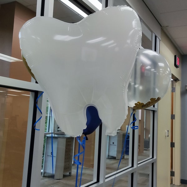 New Dental Student Graduation Party Decorations, Tooth Balloon Decor ...