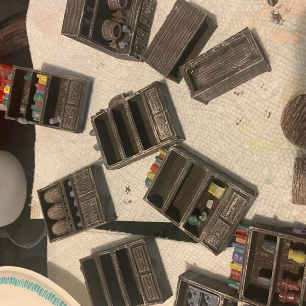 General Store Shelf Modular Dnd Miniature Terrain, Dungeons and Dragons ...