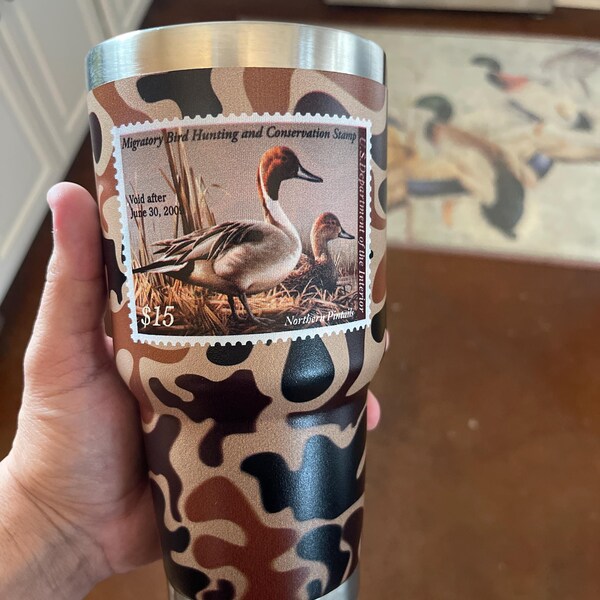 Yeti 20 Oz Tumbler TARPON Full Wrap - UV Printed Permanent - Etsy
