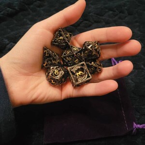 Beholder's Eye Liquid Core Dnd Dice Set for Role Playing Games , Dragon ...