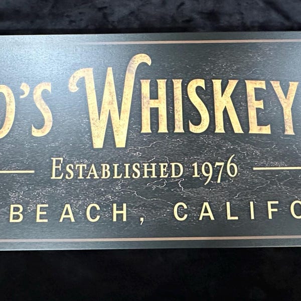 Underground Bar Sign Family Bar Sign Distressed Wood Grain Underground ...