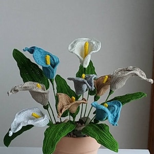 Crochet Calla Lily Pattern Photo Tutorial Crochet Calla Lily Wedding ...