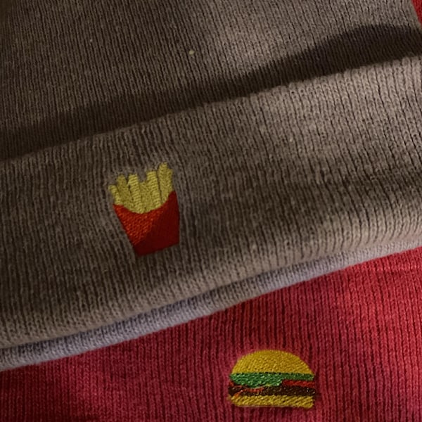 Junk Food Mini Machine Embroidery Design Bundle, 5 Junk Food Mini ...