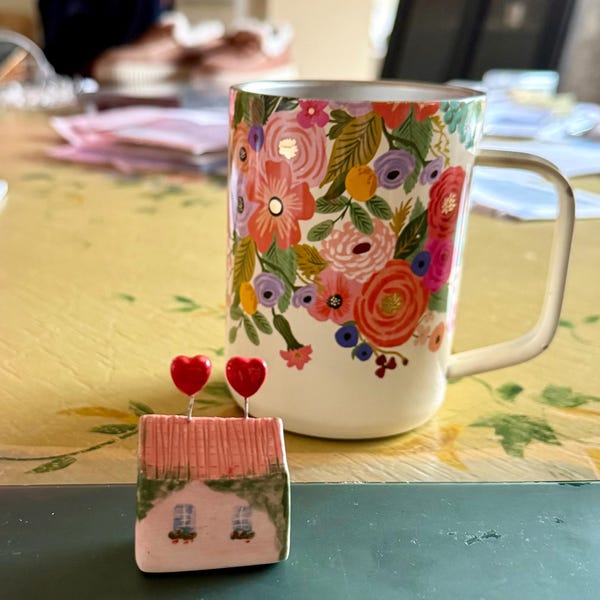 Handmade Cavalier King Charles Pottery Planter: Hand-painted Dog Decor ...