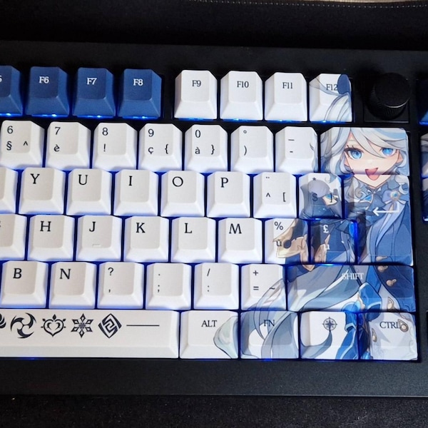 Viego - the Ruined King LOL Series Keycap Set, 127 Keys PBT for Mechanical Keyboard OEM Profile ...
