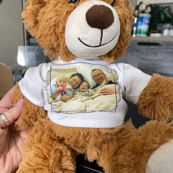 Personalized Teddy Bear With Voice Recording & Custom Apparel | Novelty ...