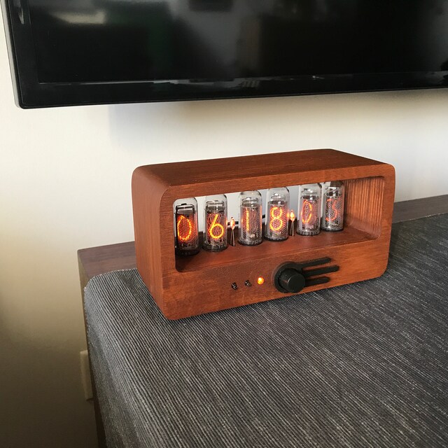Nixie tube clocks and radios by Romnix on Etsy