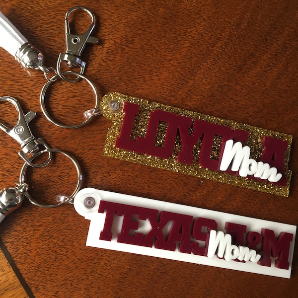 Personalized College Name Tag | College Acceptance | Gift | Grad ...