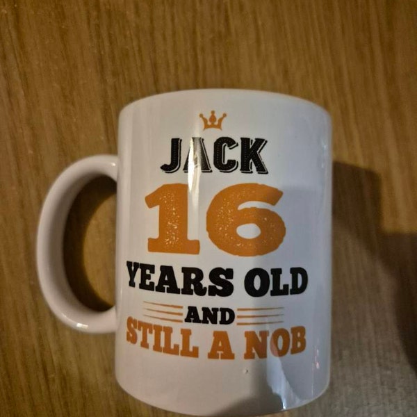 Work Mug - Problem Solving Flowchart Personalised Mug Gift - Add Name ...