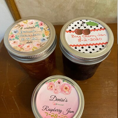 Write on Canning Labels Canning Stickers Mason Jar Stickers Kitchen ...