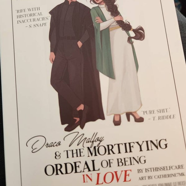 Draco Malfoy and the Mortifying Ordeal of Being in Love - Book - Etsy
