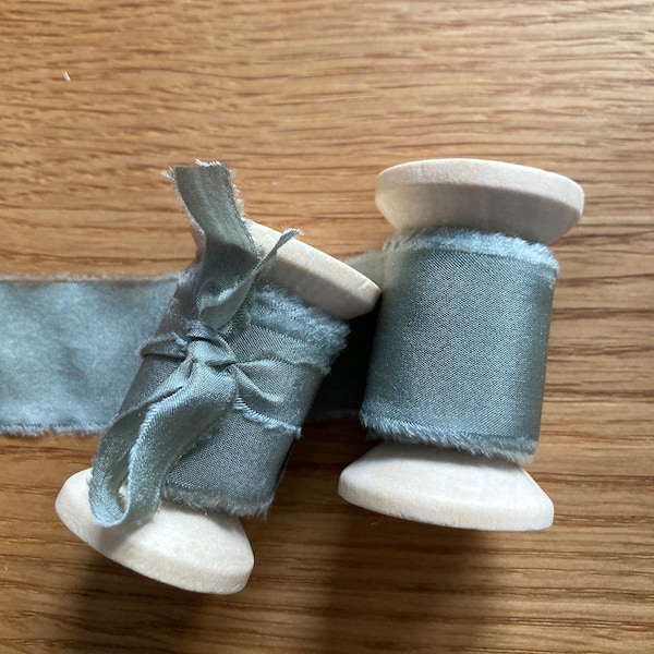 Vintage Rust Hand Dyed Velvet Ribbon Hand Torn Burnt Orange Velvet ...