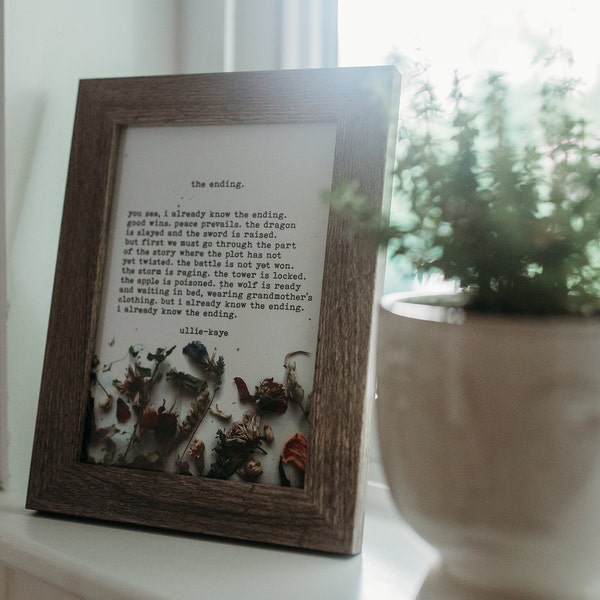 It Was You ~ 5" X 7" Poetry Card - Etsy