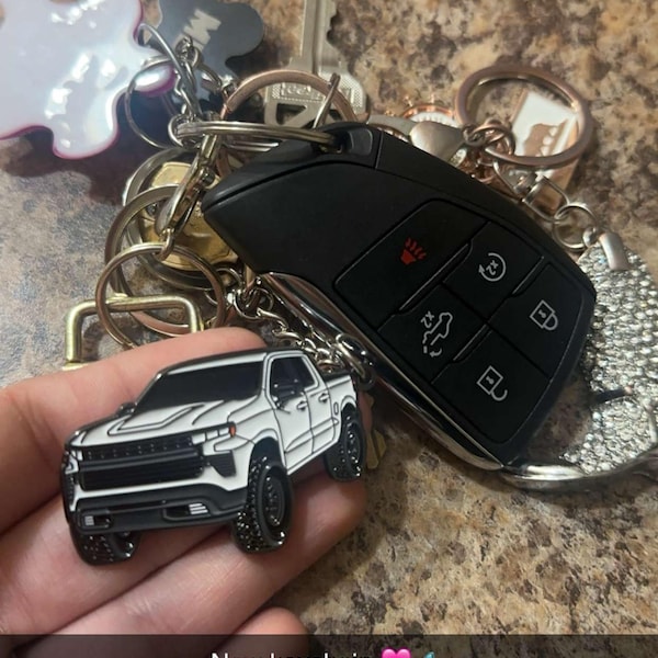 Chevy Keychain Compatible With Chevy Silverado 1500 Accessories - Toy ...
