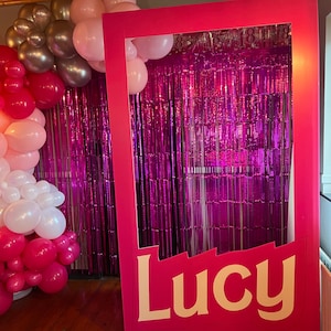 6ft High Life Size Barbie Box Prop Events Signage Selfie Signs Barbie ...