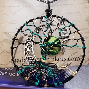Loki Tree of Life Pendant - Etsy