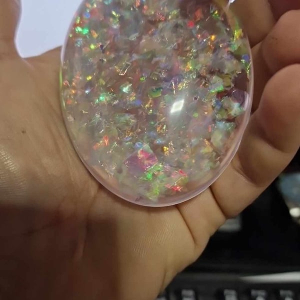 Mini Small Hobbit Lord of the Inspired Rings Arkenstone Fairy Gem Stone ...
