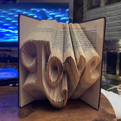 Book Folding Pattern FAMILY TREE 295 Folds Tutorial With - Etsy