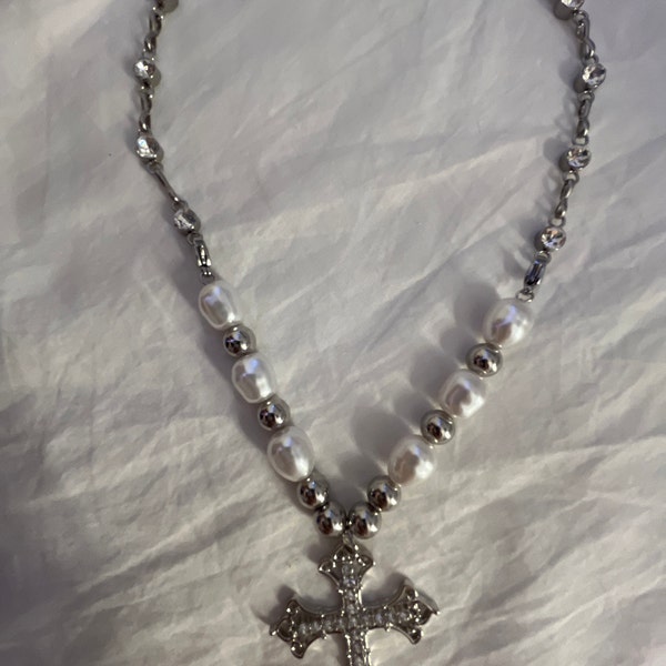 Intricately Cross Pendant and Necklace Y2k Style Chain Gifts for Her - Etsy