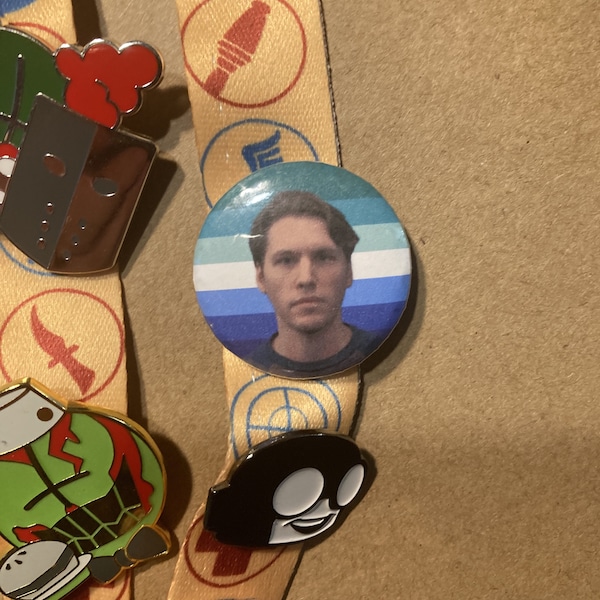 Jerma Pride Badge - Jerma985 Twitch Streamer LGBTQIA+ Button Pin - Etsy
