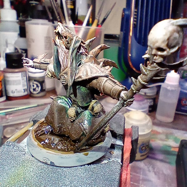 Chaos Daemon Miniature - Lord of the Print | Infernal Demon of Slaanesh ...