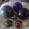 2 Boulders 35mm SEA TURTLE Marbles Glass Ball Clear Blue/greenhuge ...