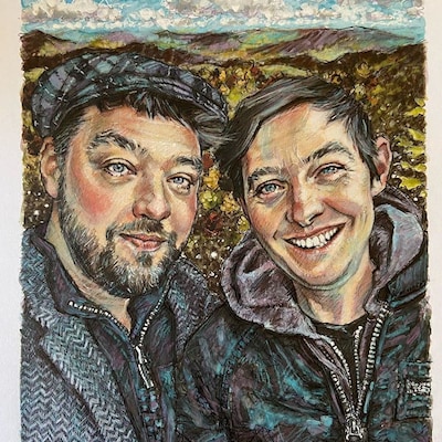 Everybody Hold on Tight the Clash Giclée Art Print, Illustration, Joe ...